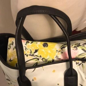 French Connection | Bags | French Connection Vegan Leather Floral ...